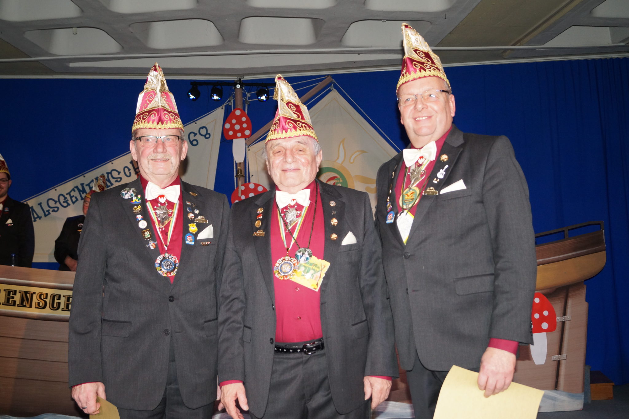 Ehrenpräsidenten - Karnevalsgemeinschaft 1968 Bad Steben